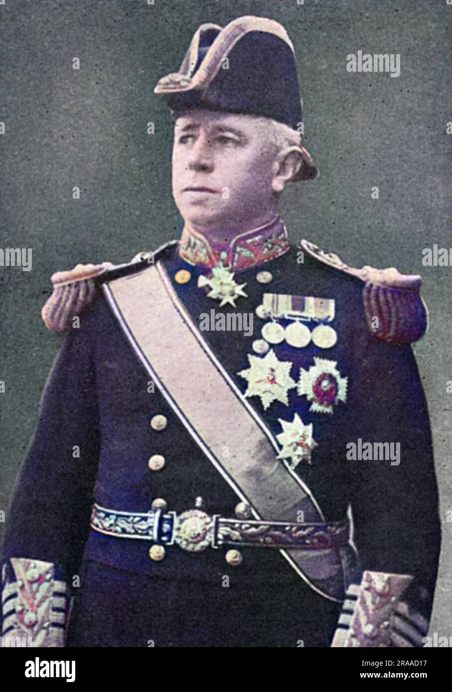 Admiral Sir George Callaghan, pictured while Commander-in-Chief of the ...