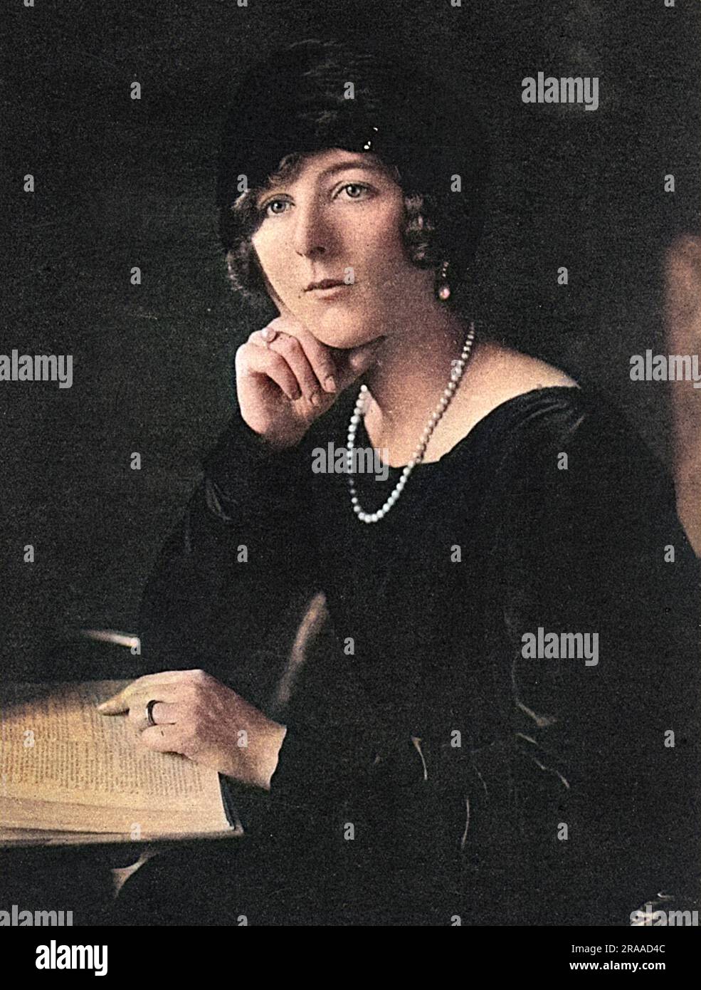 Lady Idina Wallace, nee Sackville, eldest daughter of Lord de la Warr ...