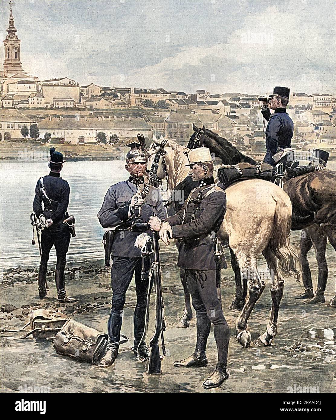 Austria hungary war serbia hi-res stock photography and images - Alamy