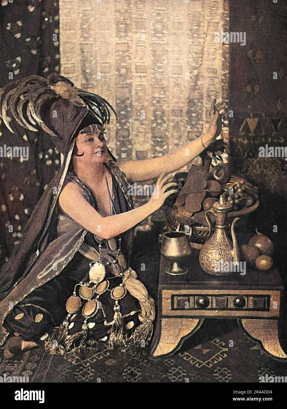 Aileen D'Orme, actress and soprano singer, pictured in costume in the ...