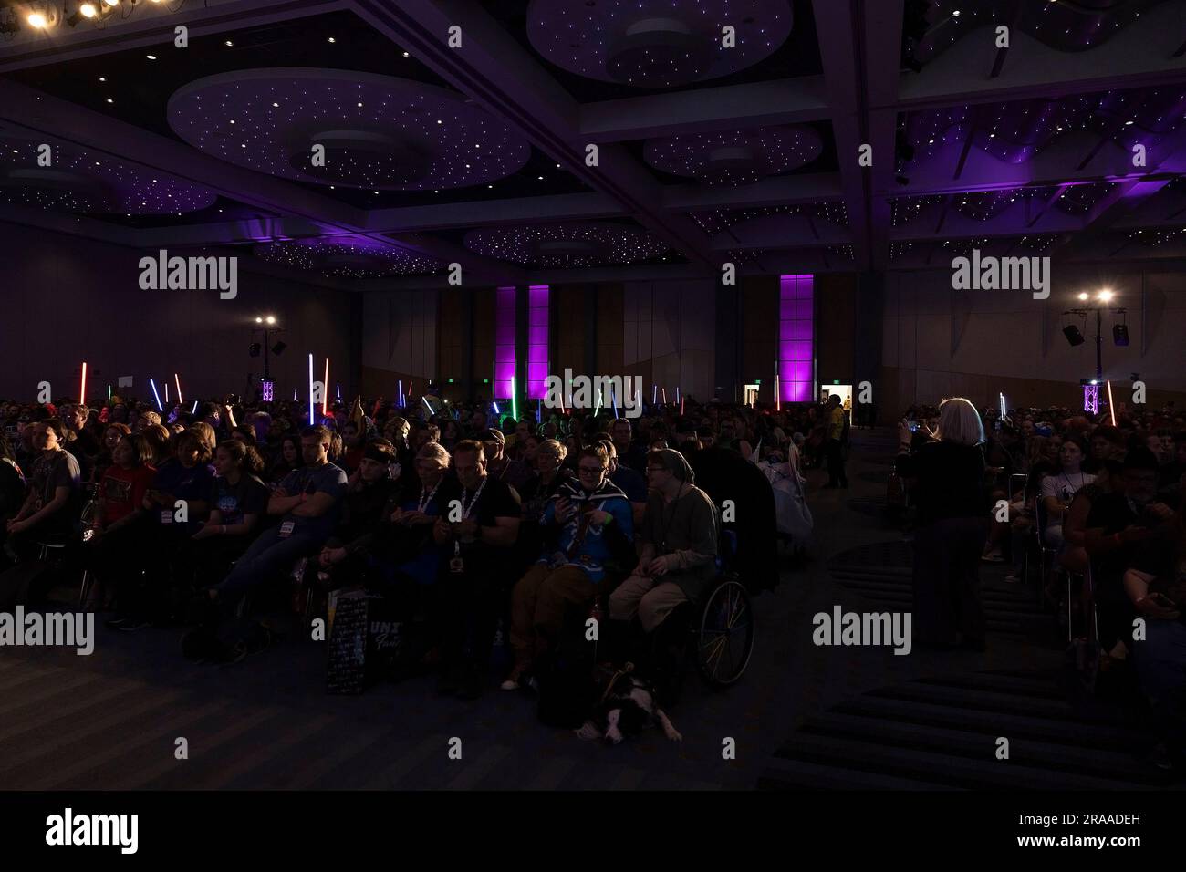 July 1, 2023, Denver, Colorado, USA: Fan goers of FAN EXPO in Denver ...