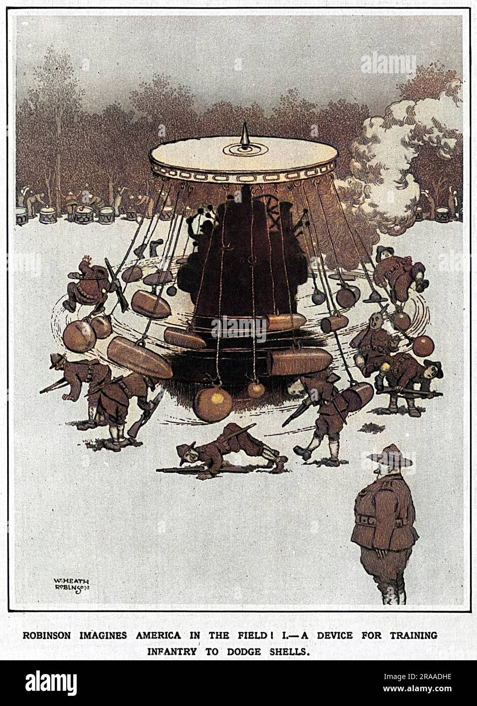 War Inventions - Not Needed Now! William Heath Robinson imagines ...