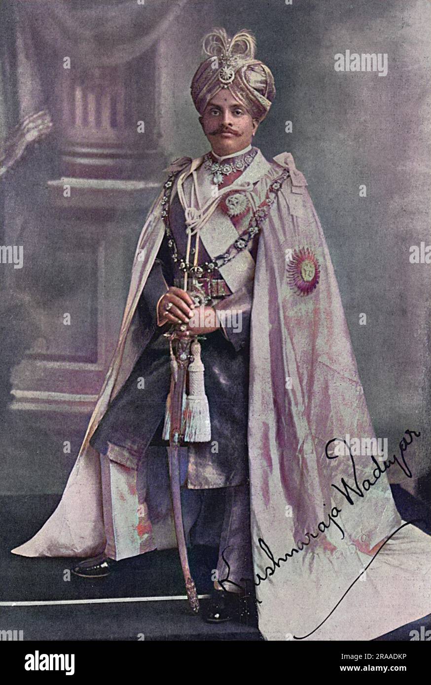 Krishna Raja Wadiyar IV GCSI, GBE (June 4, 1884 – August 3, 1940 ...