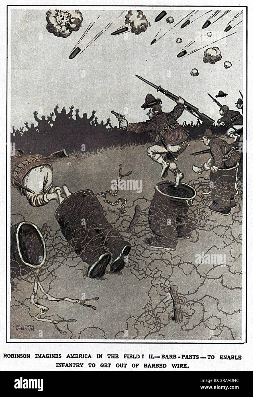 War Inventions - Not Needed Now! William Heath Robinson imagines ...