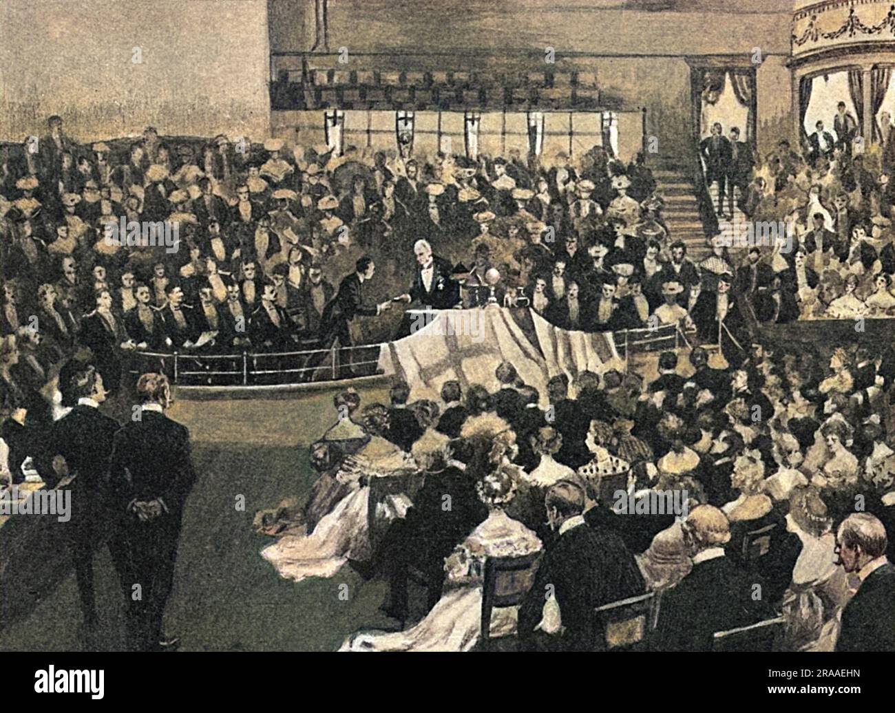 ROBERT FALCON SCOTT After giving a lecture in the Albert Hall, he is ...