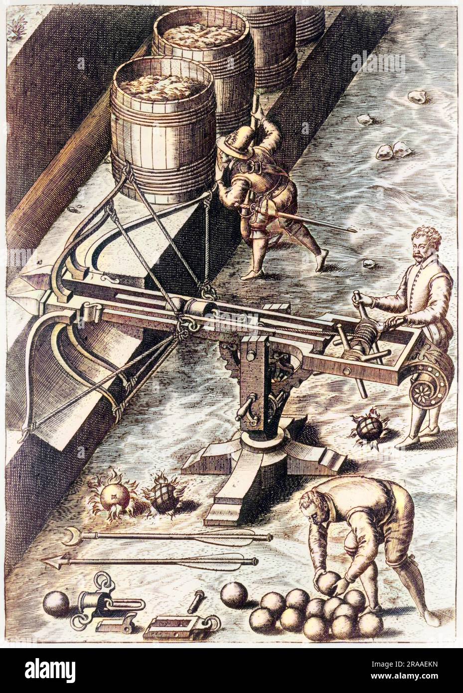 A large mounted crossbow capable of firing a wide range of projectiles ...