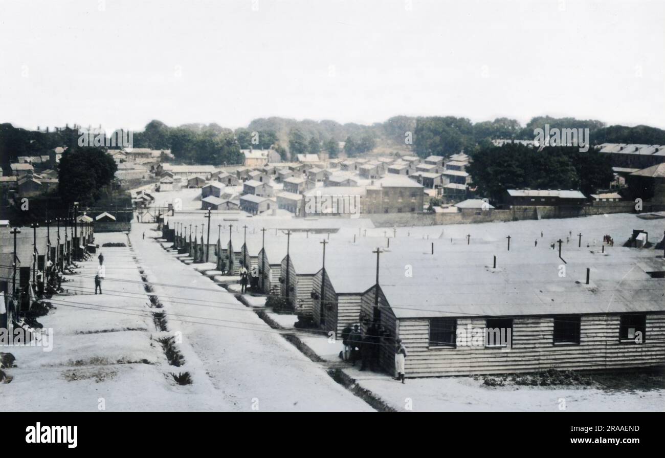 World war i prisoner camp hi-res stock photography and images - Alamy