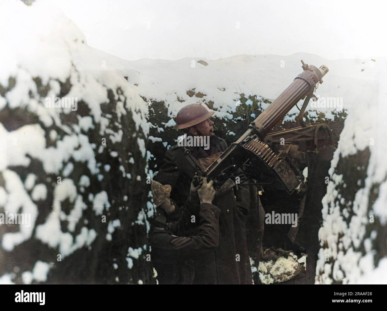 Vickers machine gun ww1 hi-res stock photography and images - Alamy