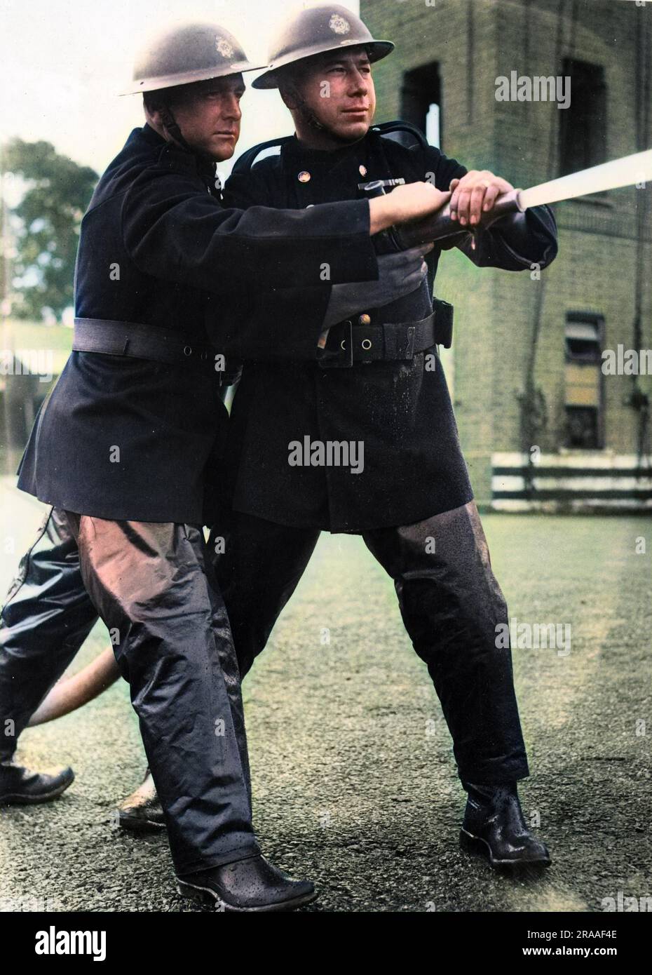 1940s fireman hi-res stock photography and images - Alamy