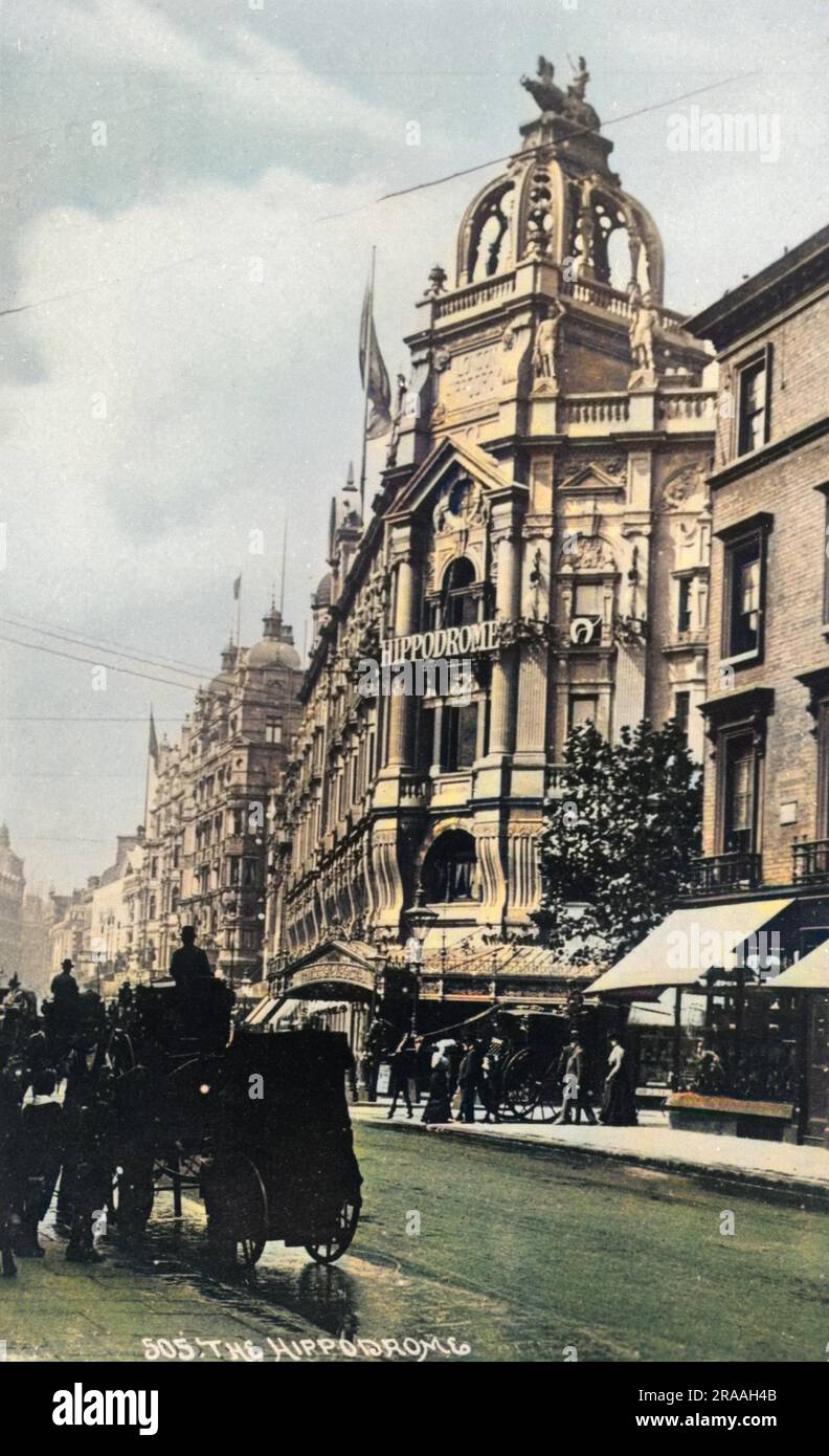 The Hippodrome building on the corner of Charing Cross Road and ...