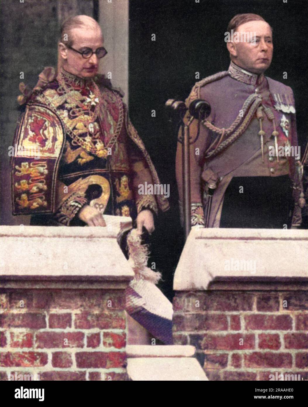 The Garter Principal King at Arms from the College of Arms, Sir George ...