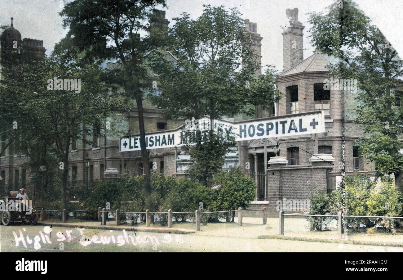 Lewisham Military Hospital operated during the First World War in the ...