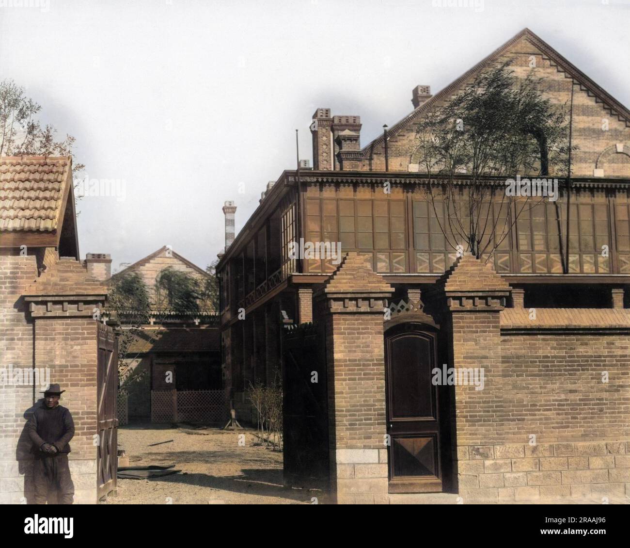 Legation Quarter, Peking (Beijing), China. Date: circa 1903 Stock Photo ...