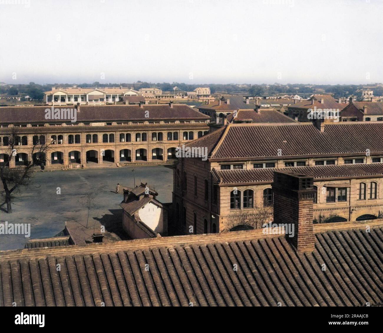 Legation Quarter, Peking (Beijing), China. Date: circa 1903 Stock Photo ...