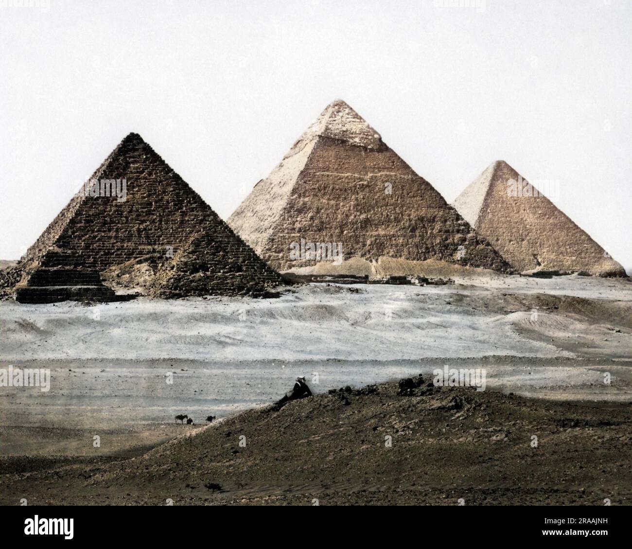 Three egyptian pyramids hi-res stock photography and images - Alamy