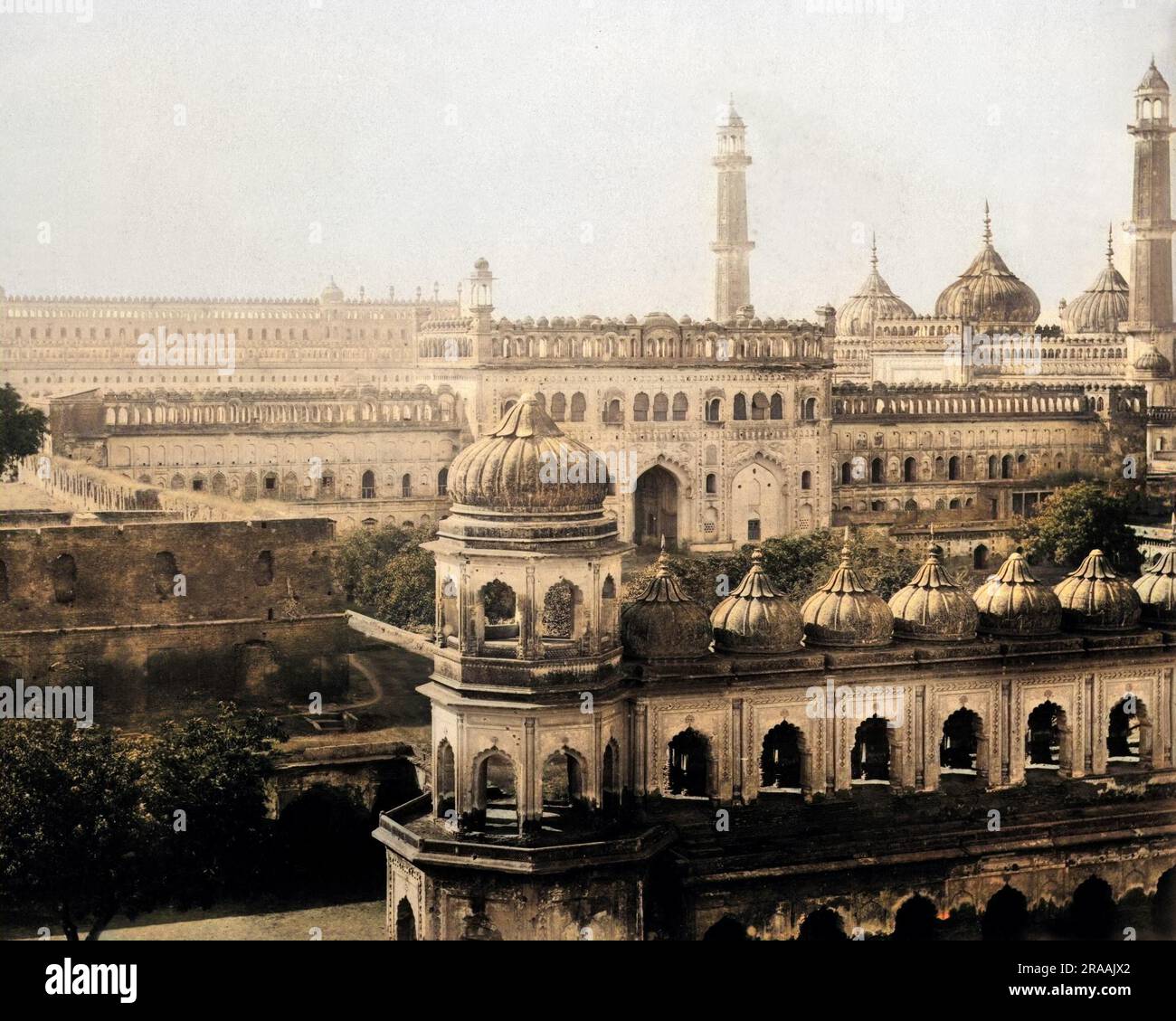 Bara (Great) Imambara, Lucknow, India. It is a shrine built by Shia ...