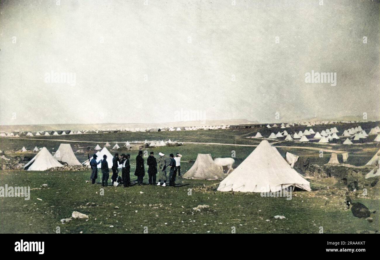 Roger Fenton (1819-1869), Crimean War, Gerneral Bosquet's Quarters ...