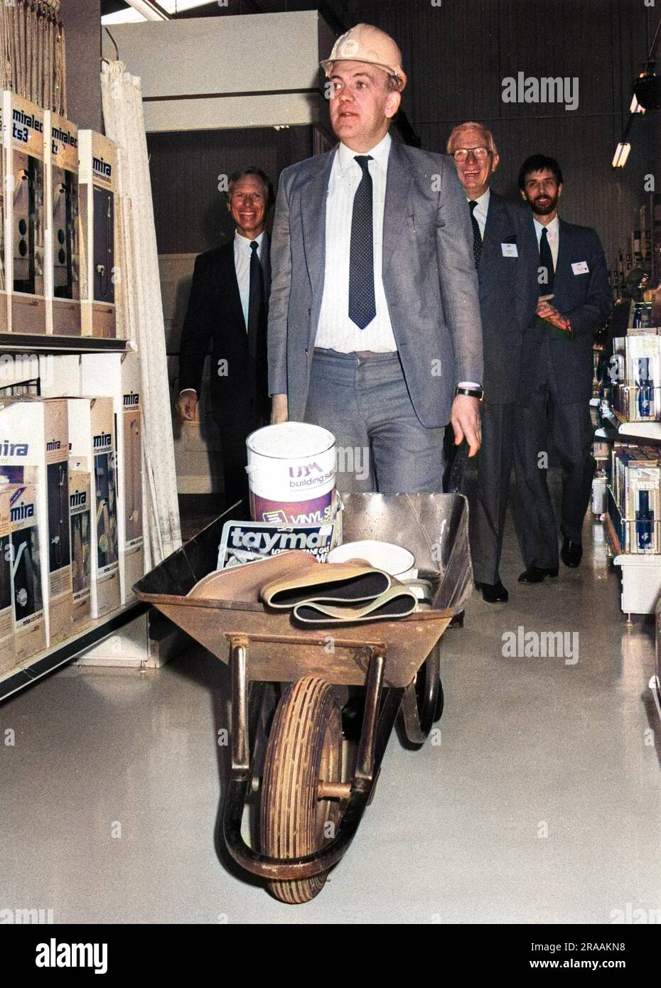 David Charles Penhaligon (1944-1986), Cornish Liberal MP, seen here ...