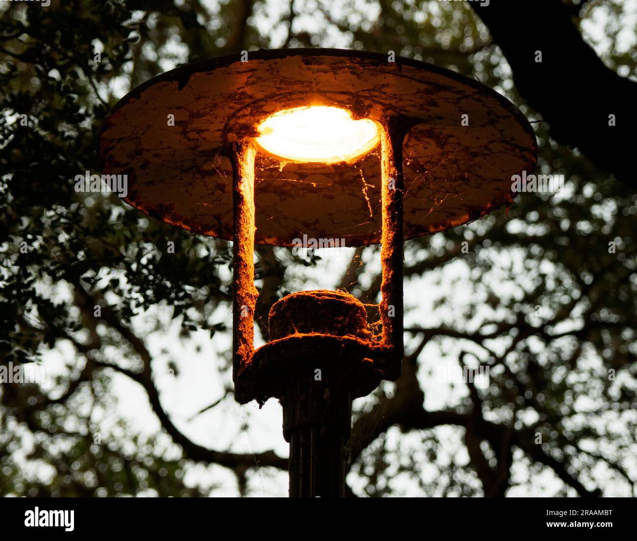 Dusty Street Lamp Stock Photo - Alamy