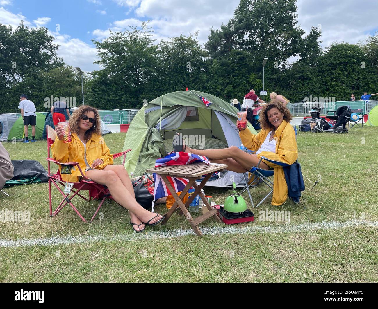 Michelle Jennings, left and Suzanne Pyefinch, 57, from Great Yarmouth ...
