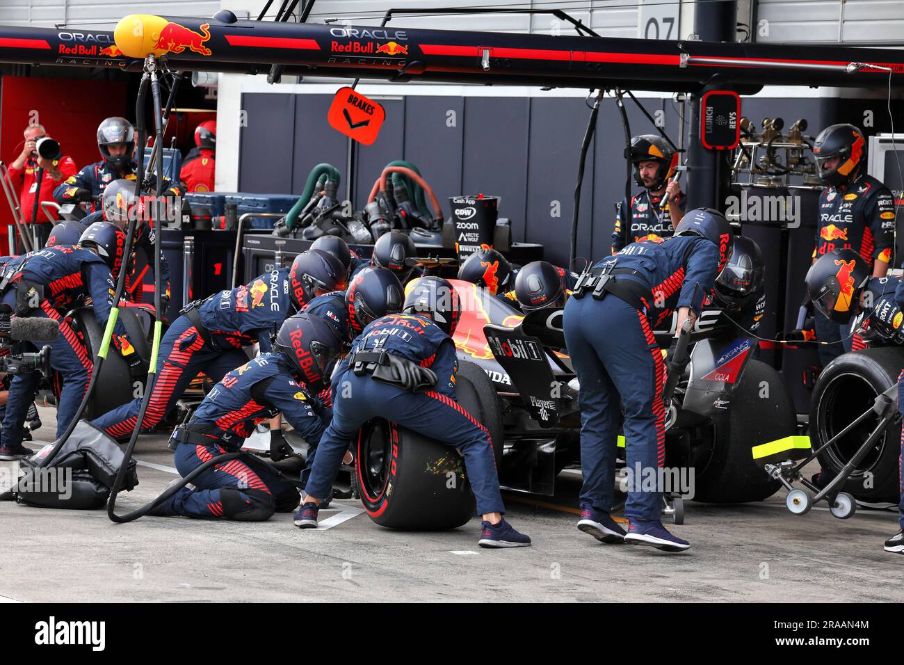 Spielberg, Austria. 02nd July, 2023. Max Verstappen (NLD) Red Bull ...