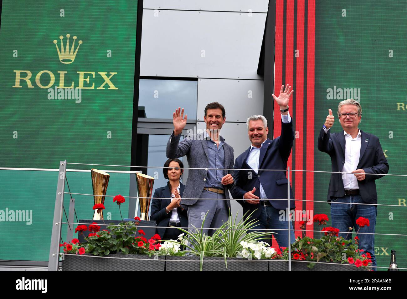 Spielberg, Austria. 02nd July, 2023. Mark Webber (AUS) Channel 4 ...