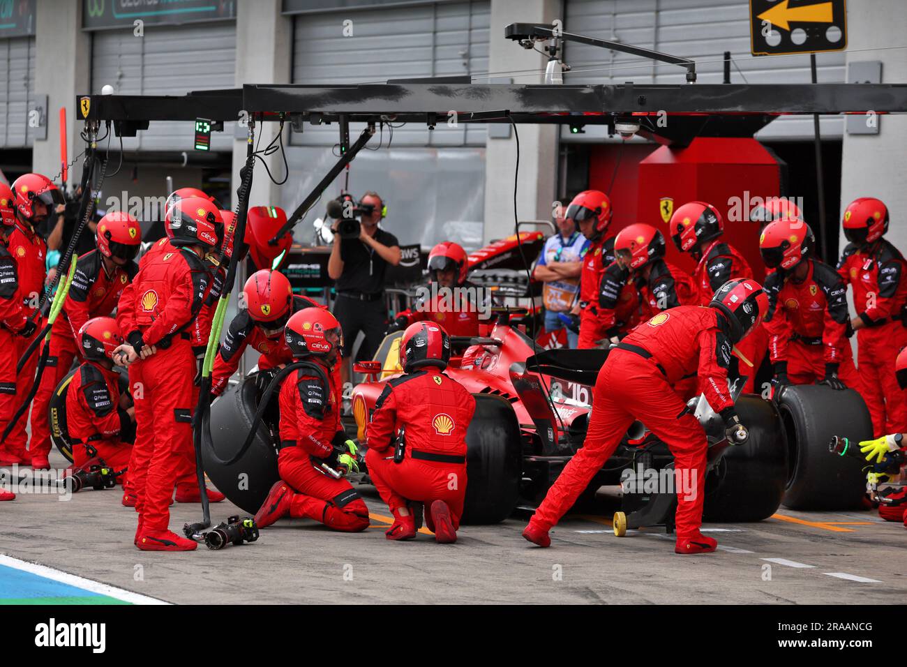 Spielberg, Austria. 02nd July, 2023. Charles Leclerc (MON) Ferrari SF ...