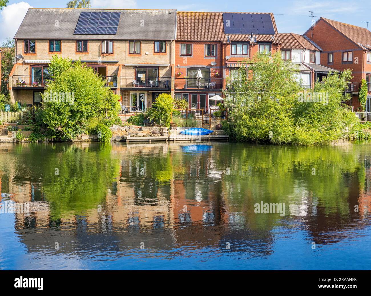 Riverside Housing, Heron Island, Lower Caversham, Reading, Berkshire ...