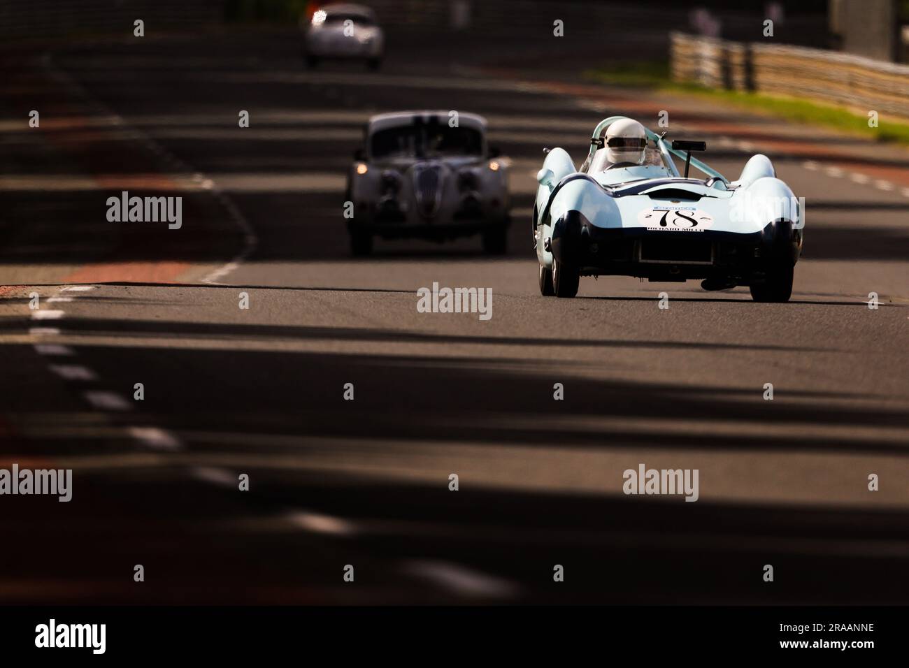 78 REGENT (fra), LE METAYER (fra), Lotus Mark IX 1955, action during ...
