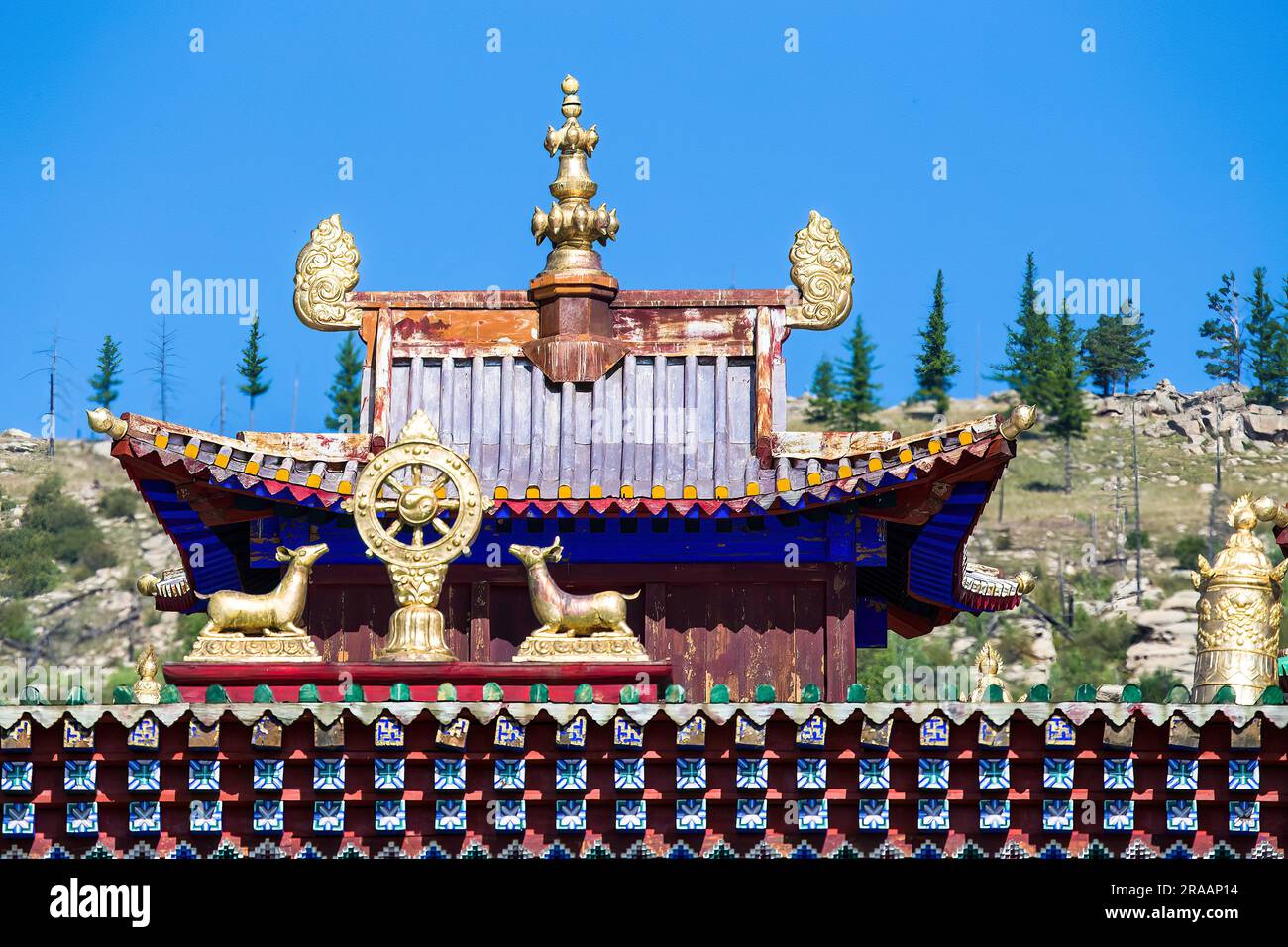 A monastery resuscitated Stock Photo - Alamy
