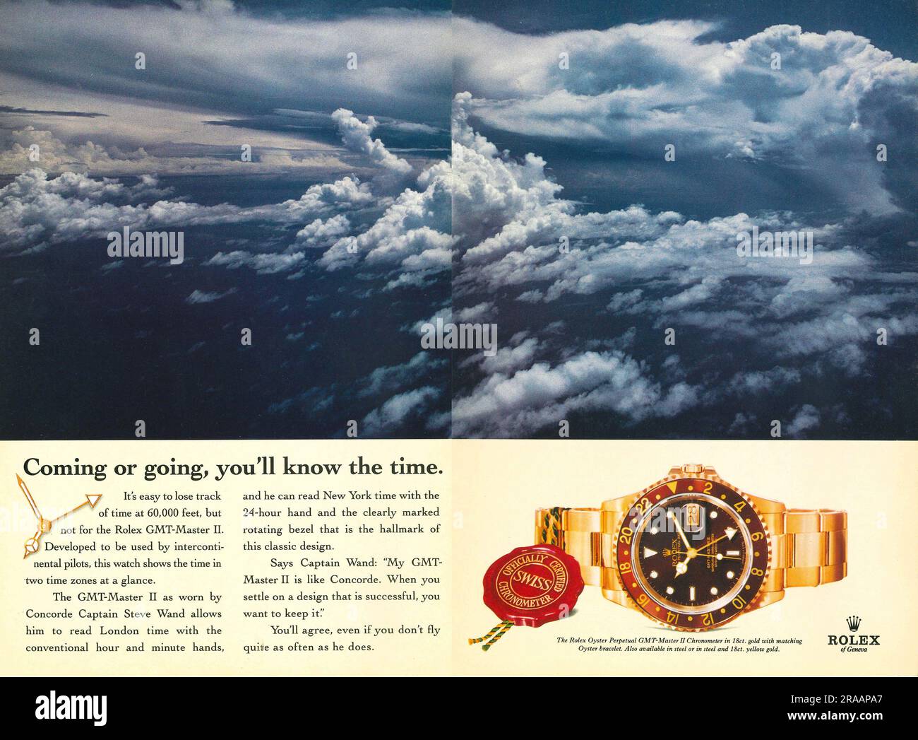 Rolex Oyster Perpetual GMT-Master II Chronometer in 18 ct. Gold with ...