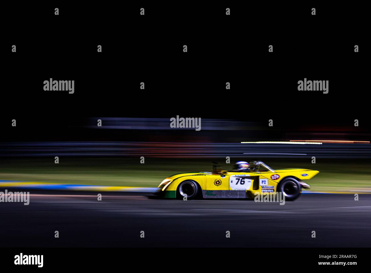 Le Mans, France. 01st July, 2023. 76 LEGRAS (fra), Chevron B21 1972, action during the Le Mans ...