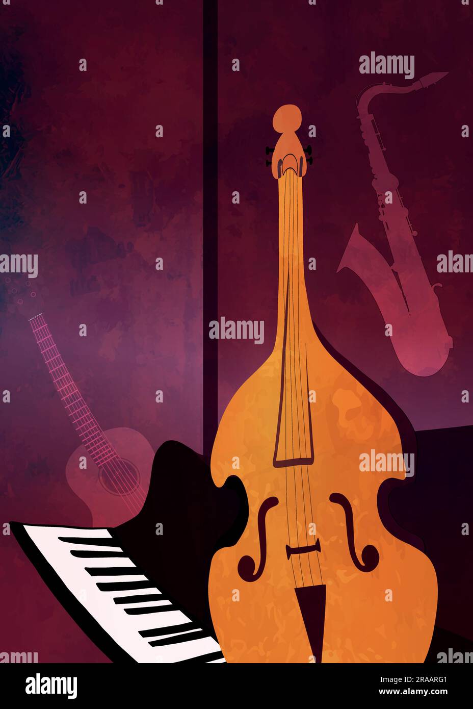 Live music festival card Stock Vector Images - Alamy