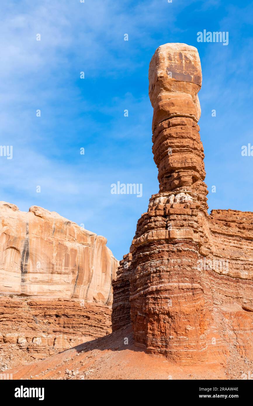 Rock formations, near Bluff, Utah, USA, by Dominique Braud/Dembinsky ...