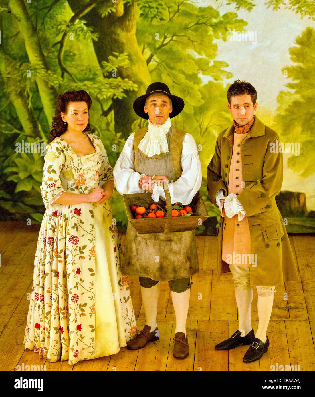 l-r: Melody Grove (Isabella Farnese, Queen of Spain), Mark Rylance ...