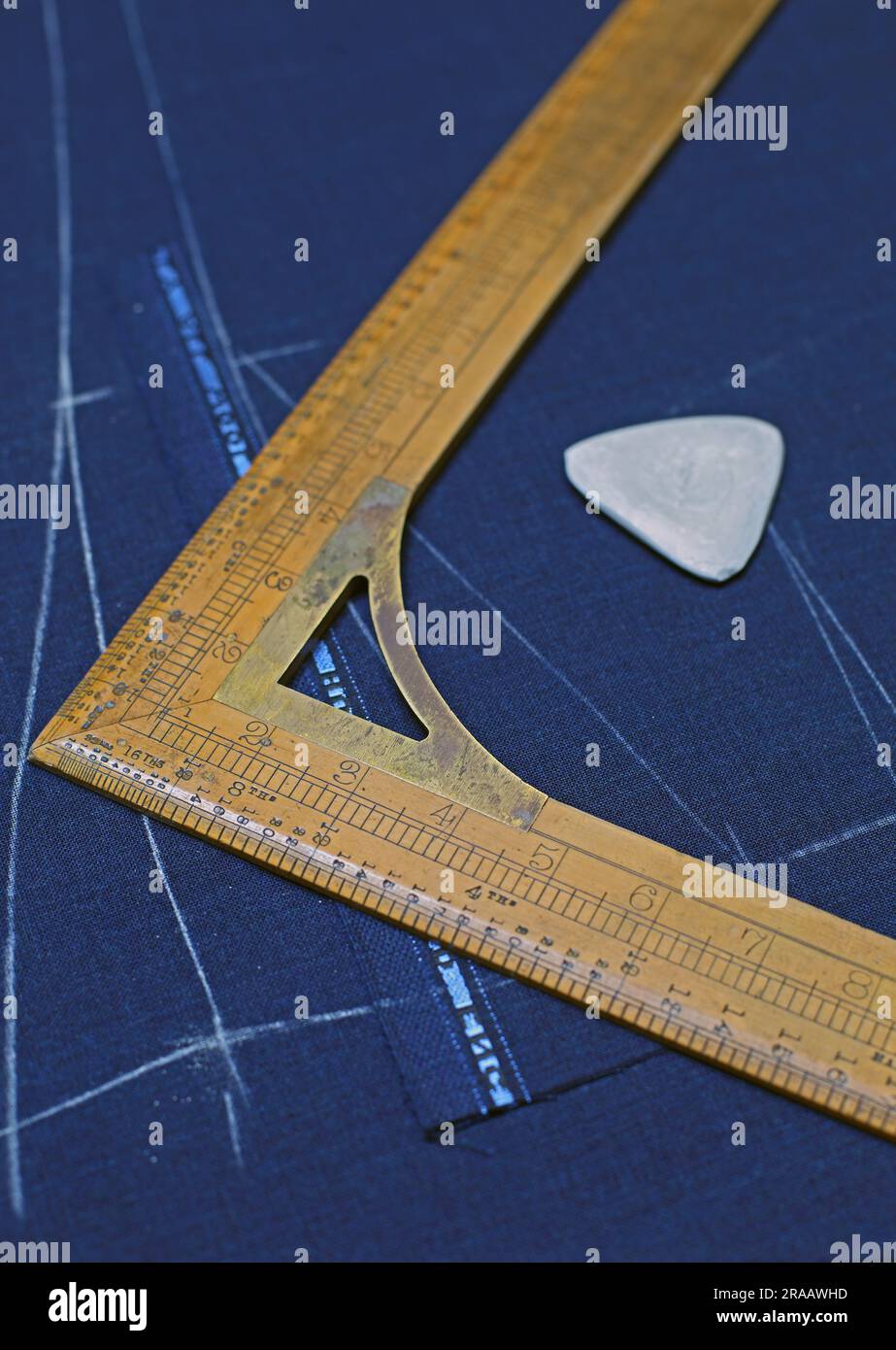 Old tailor measuring tool vintage angel ruler at Anderson & Shepherd ...