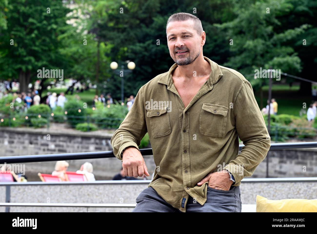 Karlovy Vary, Czech Republic. 02nd July, 2023. Czech film director and ...