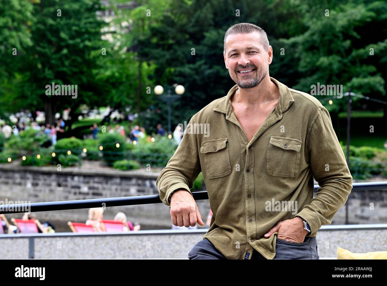Karlovy Vary, Czech Republic. 02nd July, 2023. Czech film director and ...