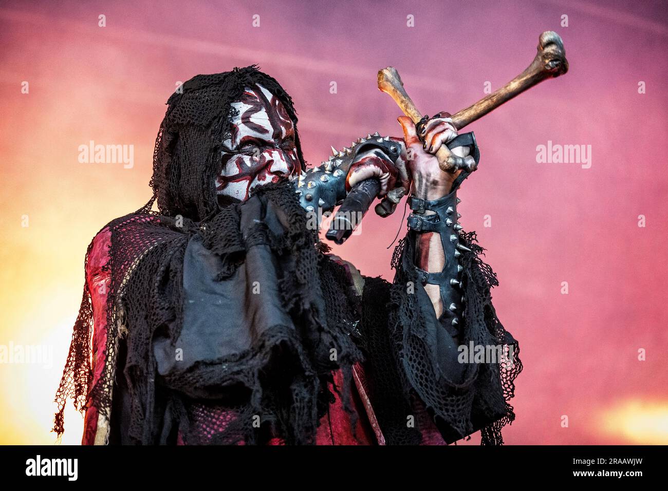 Oslo, Norway. 22nd, June 2023. The Norwegian black metal band Mayhem performs a live concert ...
