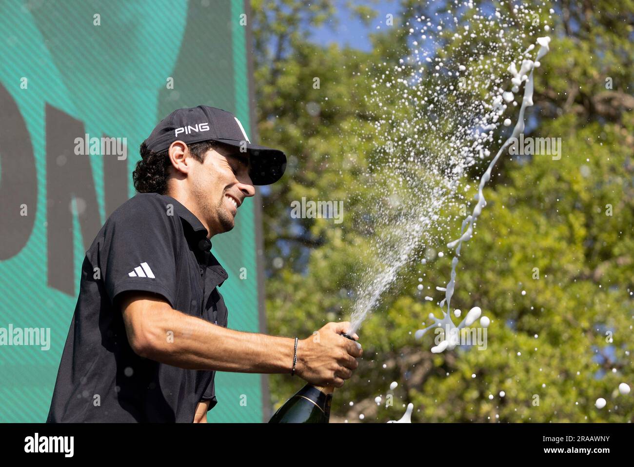 Captain Joaquín Niemann of first place team champions Torque GC ...