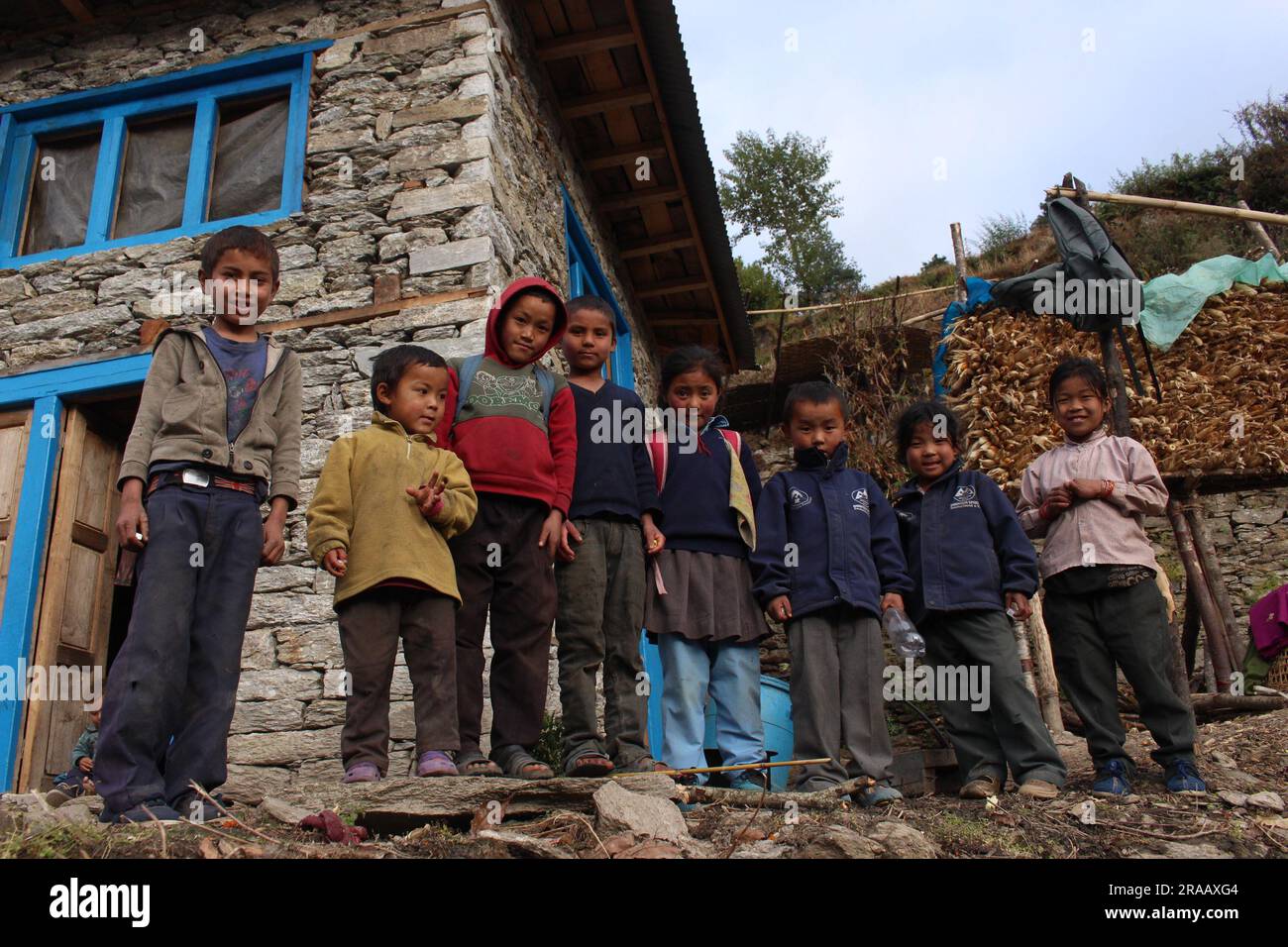 School Children of Nepal, Nepali School Students in the Himalaya ...