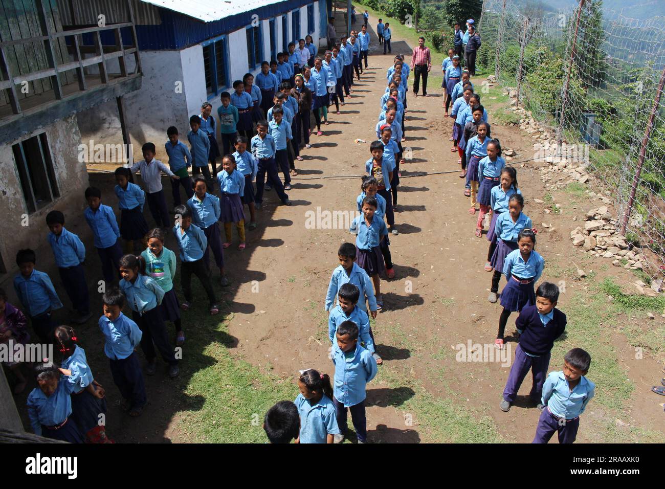 School Children of Nepal, Nepali School Students in the Himalaya ...