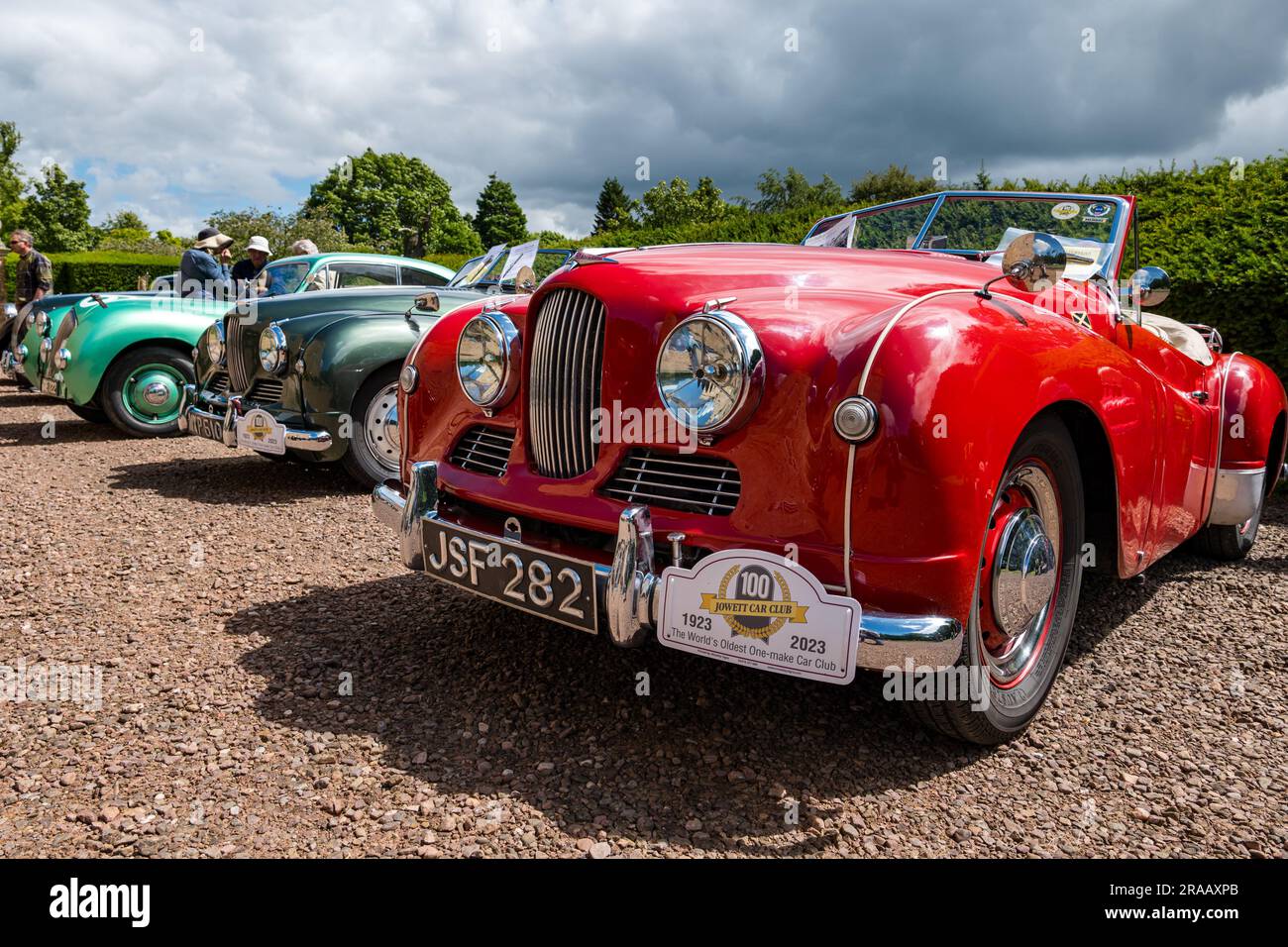 East Lothian, Scotland, UK, 2nd July 2023. Wheels of Yesteryear: the ...