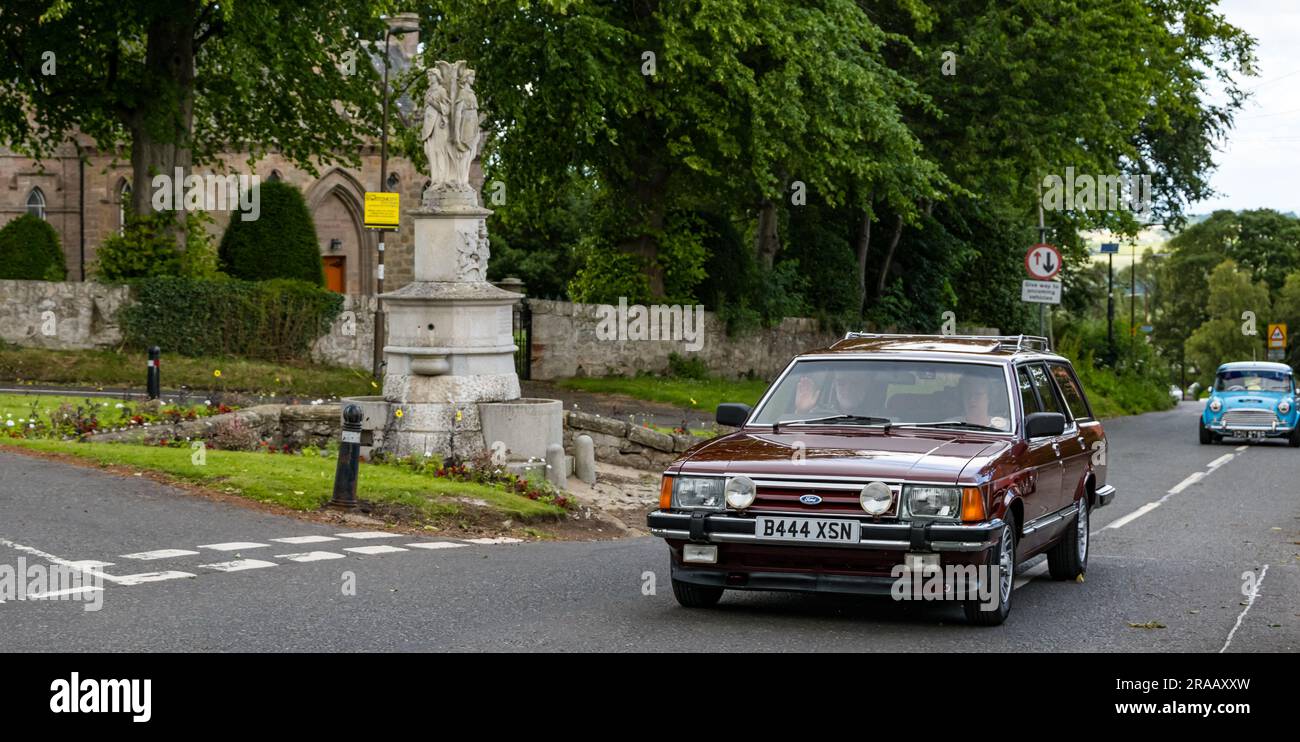 East Lothian, Scotland, UK, 2nd July 2023. Wheels of Yesteryear: the ...