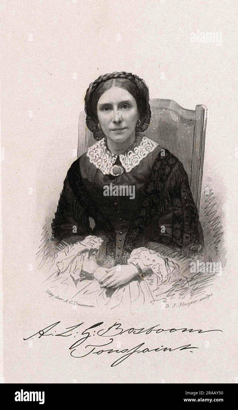 Anna Louisa Geertruida Bosboom-Toussaint (16 September 1812 - 13 April ...