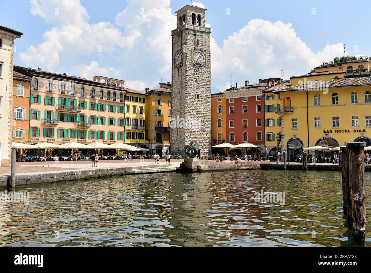 Garda lake city views hi-res stock photography and images - Alamy