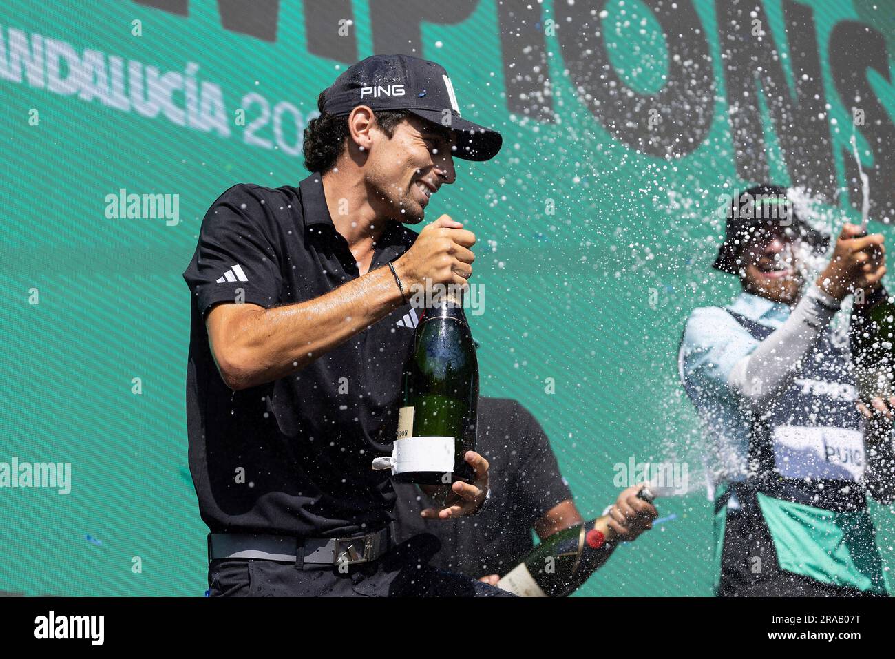 Captain Joaquín Niemann of first place team champions Torque GC ...