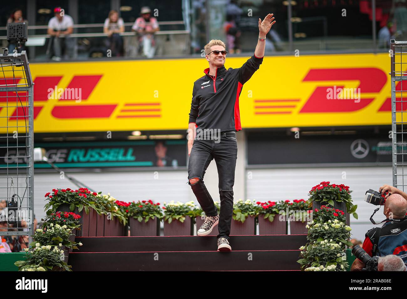 #27 Nico Hulkemberg, (GER) Haas F1 Team during the Austrian GP ...