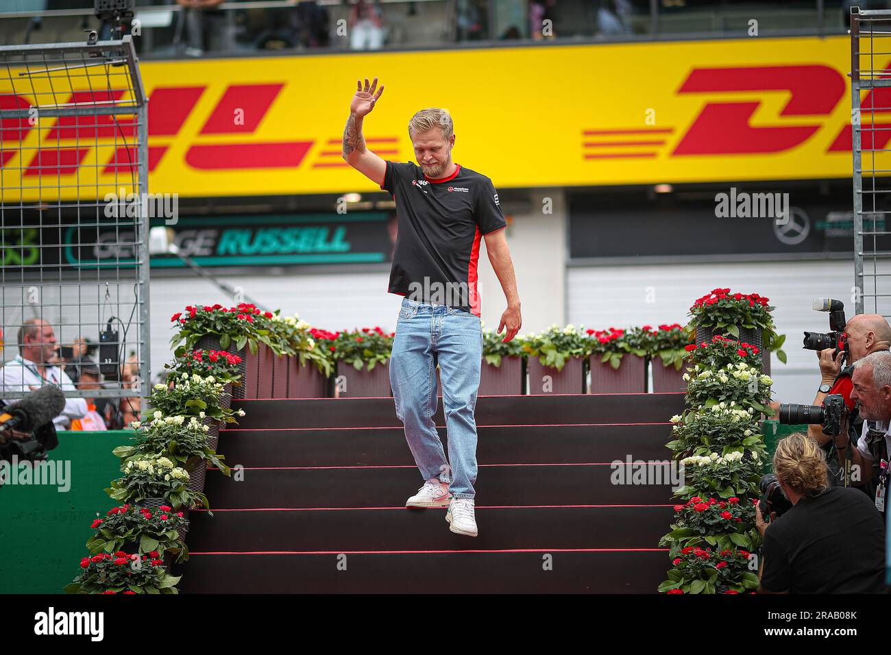 #20 Kevin Magnussen, (DAN) Haas F1 Team during the Austrian GP ...