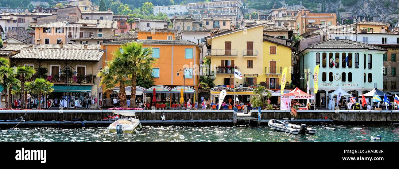 Views of the Riva del garda area Stock Photo - Alamy